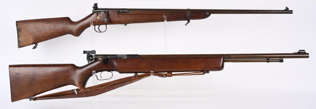 Lot Of 2: Vintage Bolt Action .22lr Rifles Auction