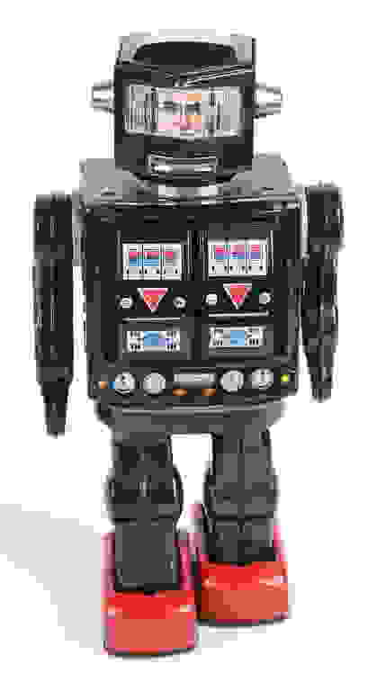 Sh Battery Op Swivel-matic Robot Auction