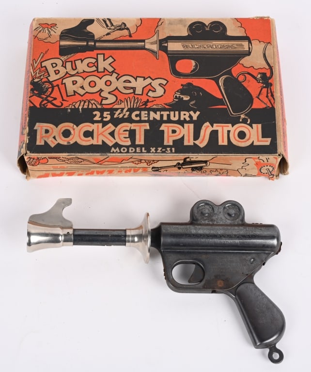 Daisy Buck Rogers Xz-31 Pistol W/ Box Auction