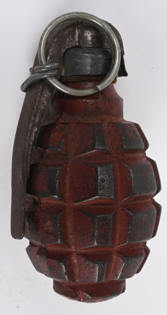Wwi French Hand Grenade Type F1 W Billant Fuze Ww1 Auction