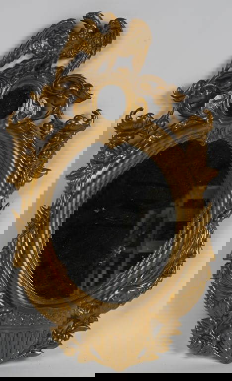 Civil War Period Federal Eagle Double Mirror Auction