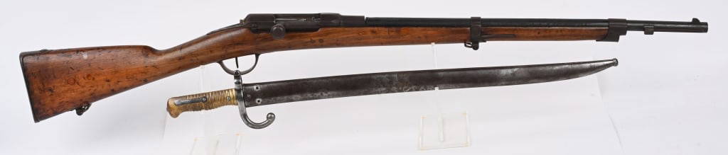 French M1866 Chassepot Training Rifle With Bayonet