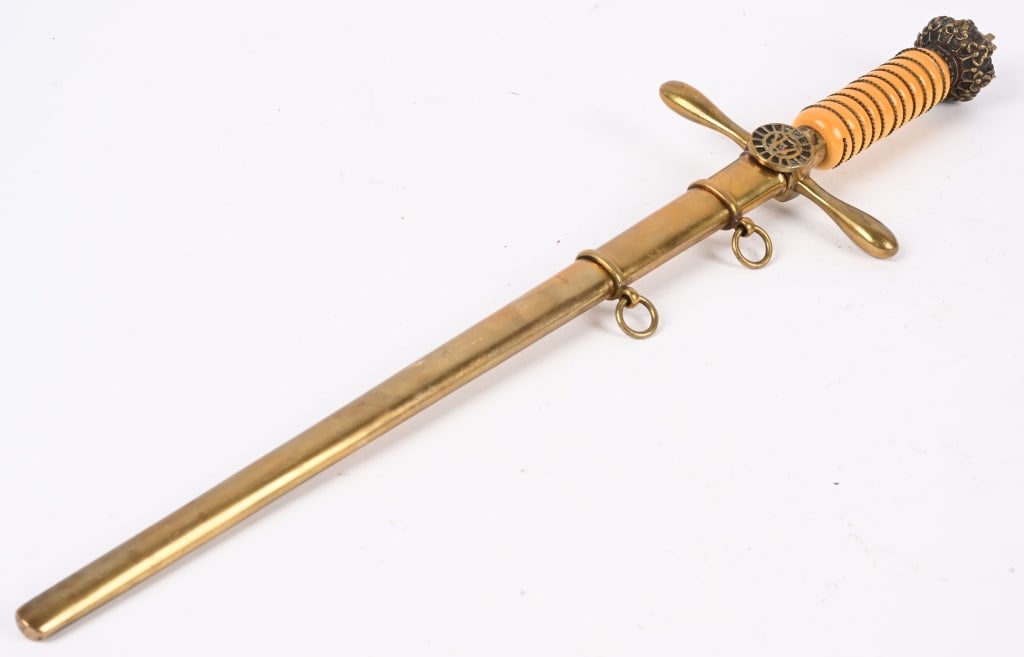 Unknown Dress Dirk Or Dagger W 3 Sided Blade Auction