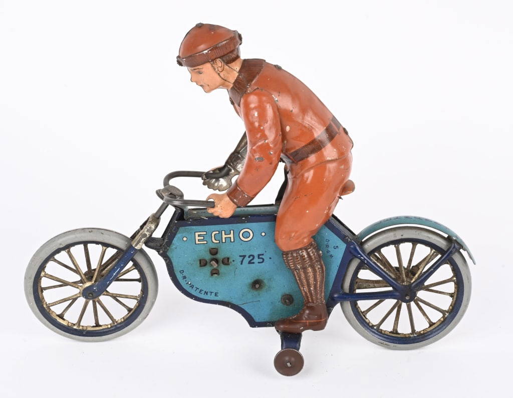 Lehmann Tin Windup Echo Motorcycle Auction