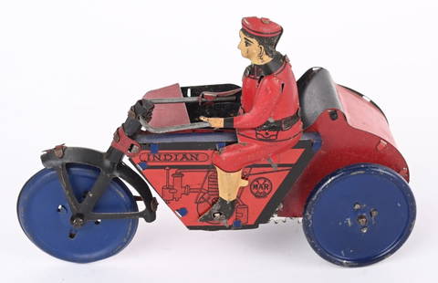 Marx Tin Windup Sky Bird Flyers W/ Box Auction