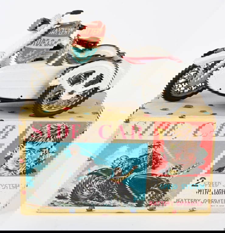 Marusan Battery Op Sunbeam Motorcycle W/ Box Auction