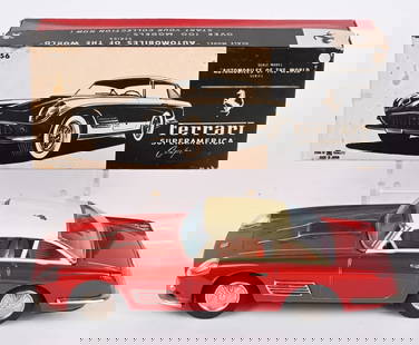 Bandai Tin Friction Ferrari Coupe W/ Box Auction