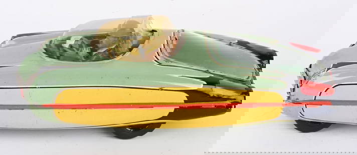 Tkk Tin Friction Jet Racer