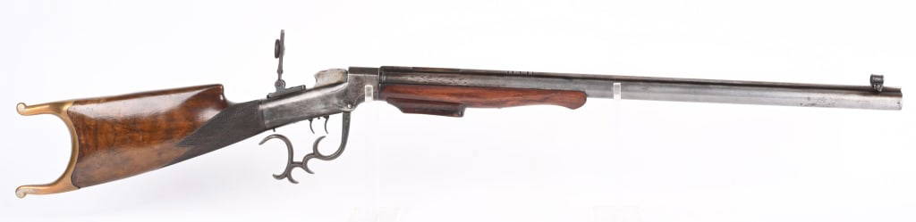 Custom Brown Ballard Single Shot Rifle Auction