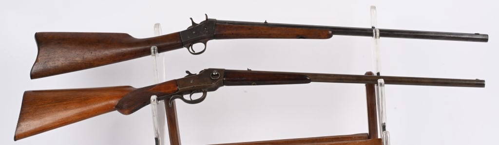 Lot (2) Antique Falling/ Rolling Block Rifles Auction