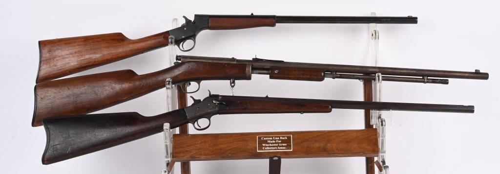 Lot (3) Vintage .22 Rifles Auction