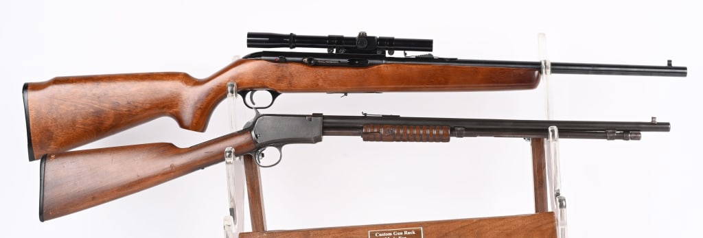 Lot (2) Vintage .22 Rifles / Winchester Auction