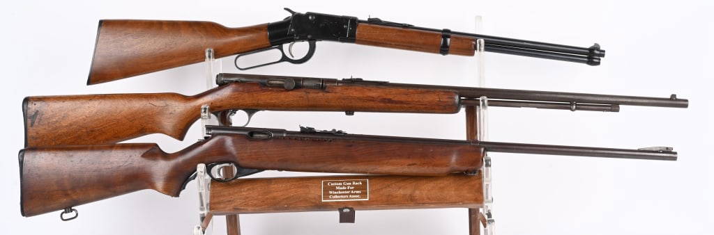 Lot (3) Assorted .22 Rifles Auction