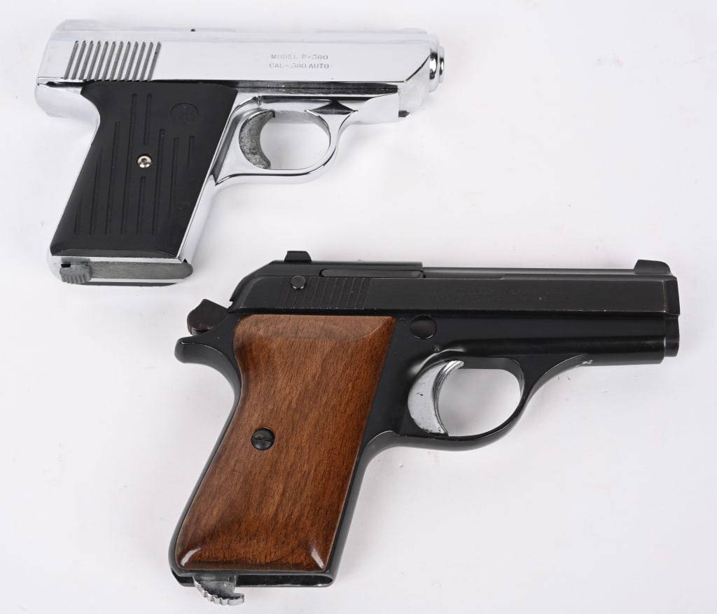 Lot (2) Semi Auto .380 Pocket Pistols Auction