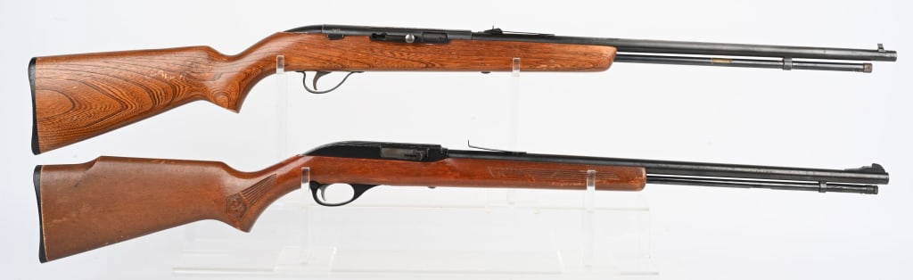 Lot (2) Vintage Semi Auto 22 Rifles Auction