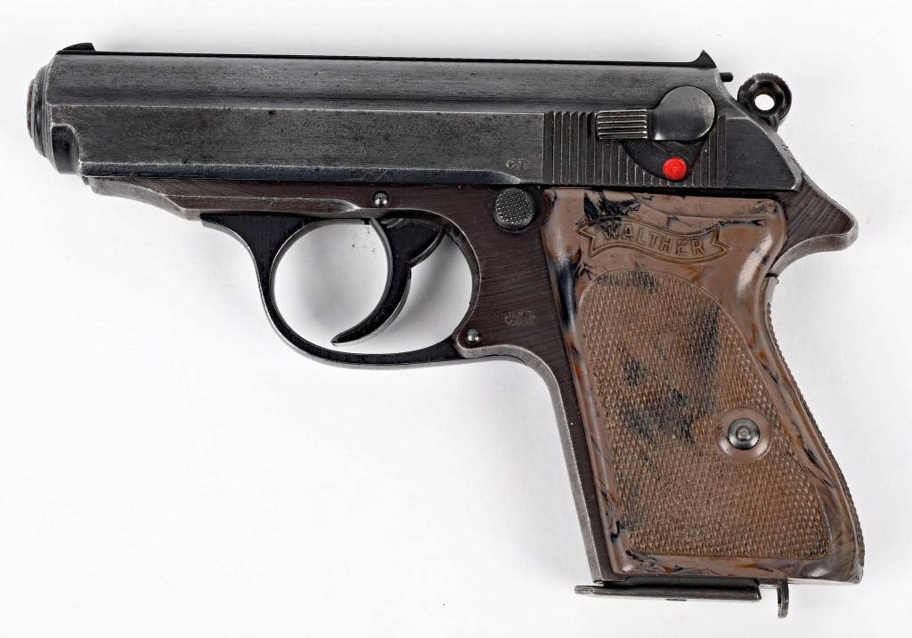 Ww2 Walther Ppk 7.65 Pistol With Nazi Inspections Auction