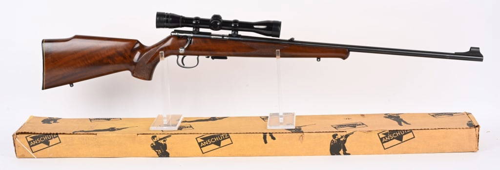 Boxed Savage Anschutz Model 164 M .22 Magnum Rifle