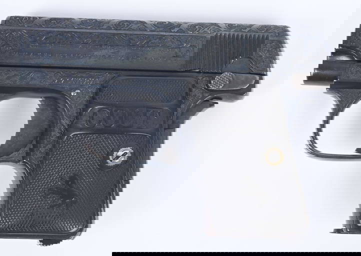 Engraved Colt Model 1908 Pocket .25