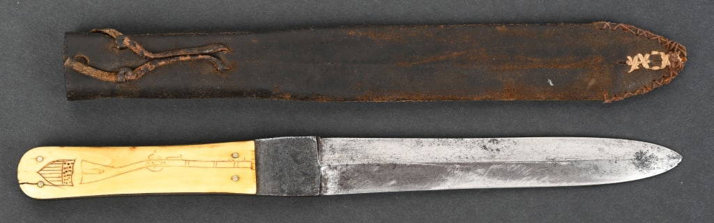 Civil War George Wolstenholm Ixl Carved Dagger Auction
