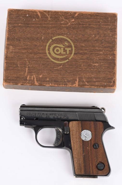 Boxed Colt Semi Auto Pocket Pistol Auction