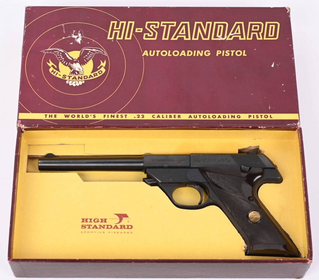 High Standard Model 103 Sport King With Box Auction