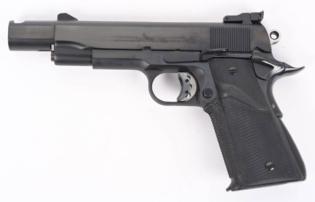 Modified Colt Combat Commander Semi Auto Pistol Auction