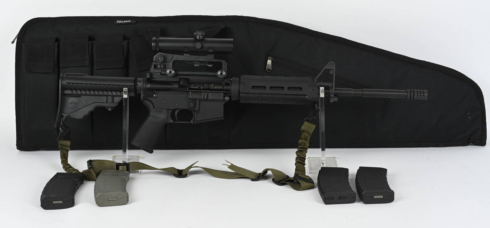 R Guns Model Trr-15 Ar-15 With Scope Auction