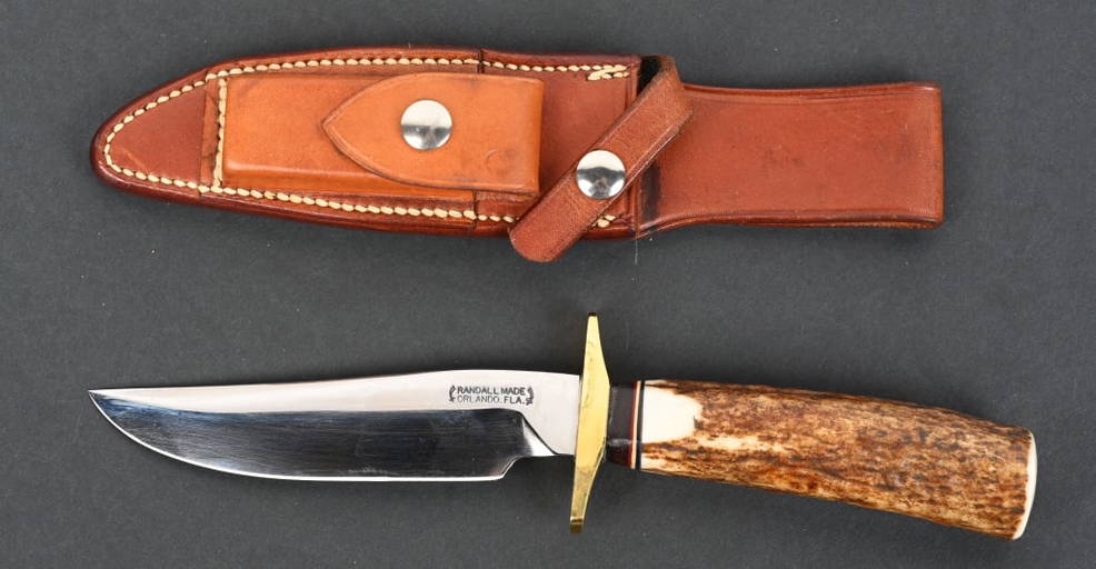 Custom Randle 5" Model 7 With Double Guard/stag