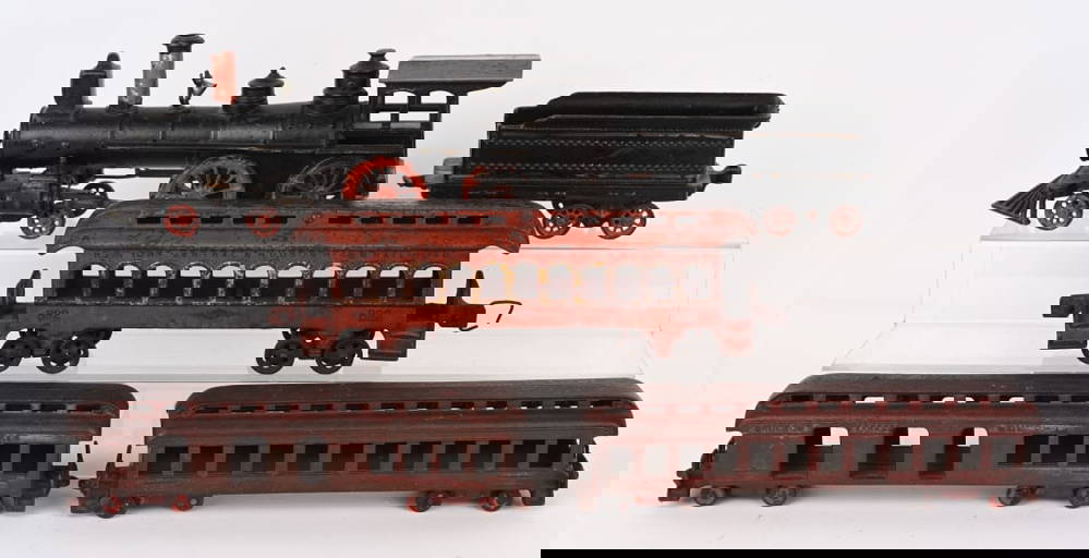 Pratt & Letchworth Cast Iron Floor Train