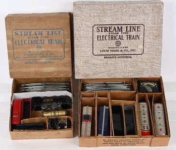 Marx #35250 Train Set W/ Box Auction