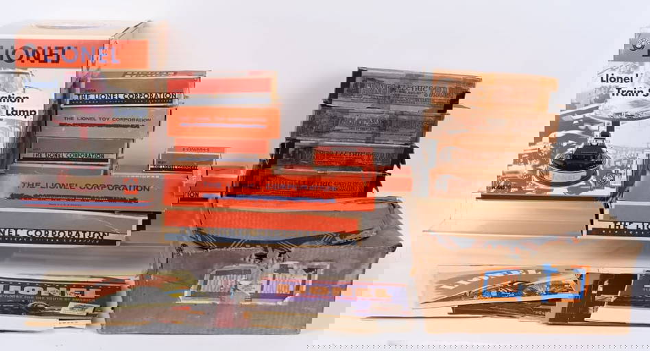 Lionel Boxes, Catalogs, & More