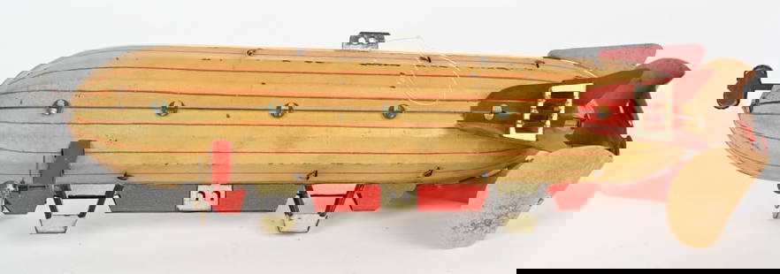 Distler Tin Windup Monkey Car Auction