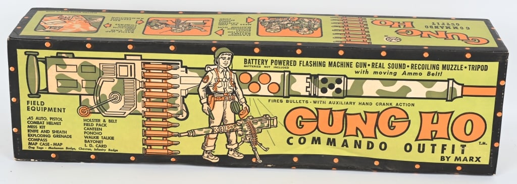 Marx Gung Ho Commando Outfit Sealed Box Auction