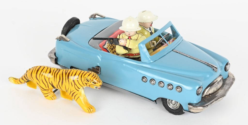Japan Tin Friction Hunter Auto Chased By Tiger Auction