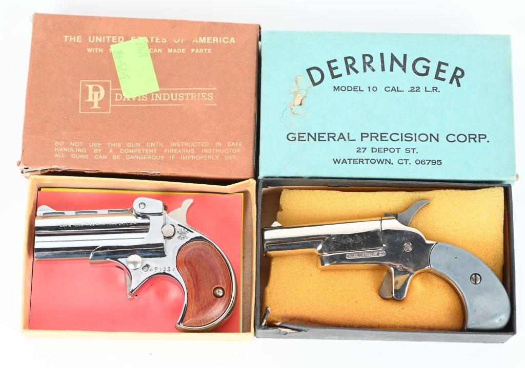 Lot Of 2: Davis And General Precision Derringers Auction