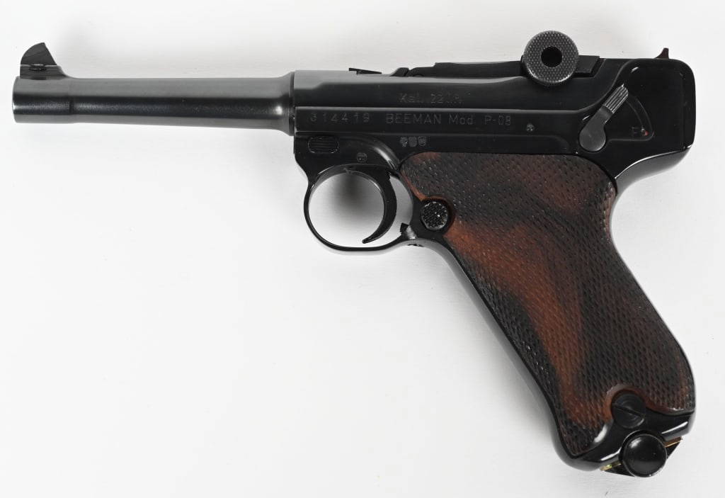 Erma Beeman Model P-08 Luger Style Pistol Auction