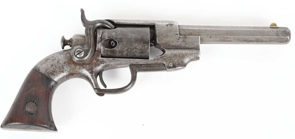 Allen & Wheelock Side Hammer Percussion Revolver Auction