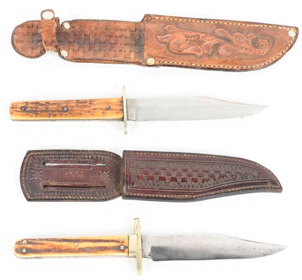 Wade Butcher & J. Rodgers Sheffiedl Side Knives Auction