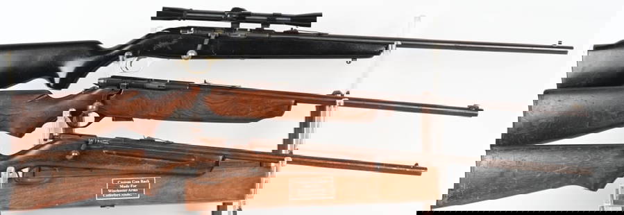 Lot (2) Vintage .22 Rifles Auction