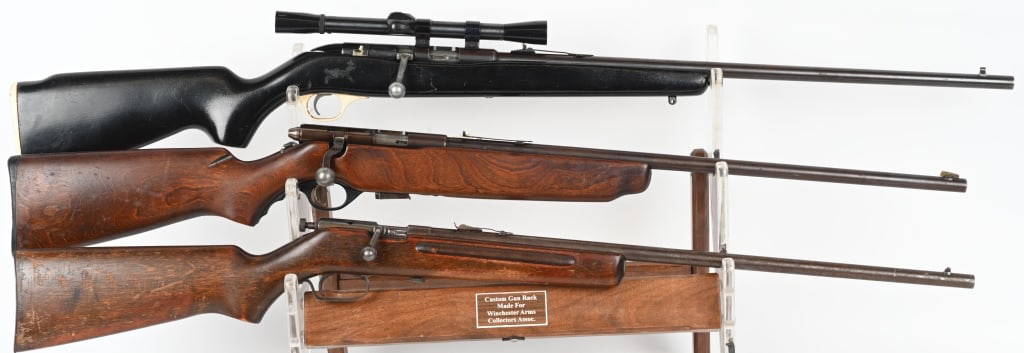 Lot (3) Vintage .22 Caliber Rifles