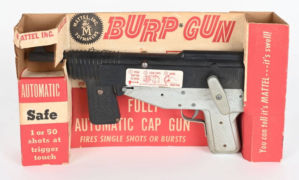 Mattel Burp Gun Nos Auction