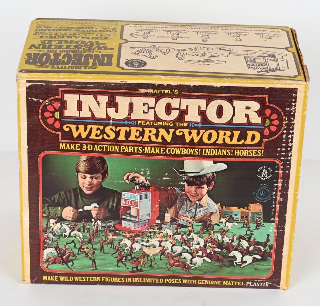 Mattel Injector Western World W/ Box Auction
