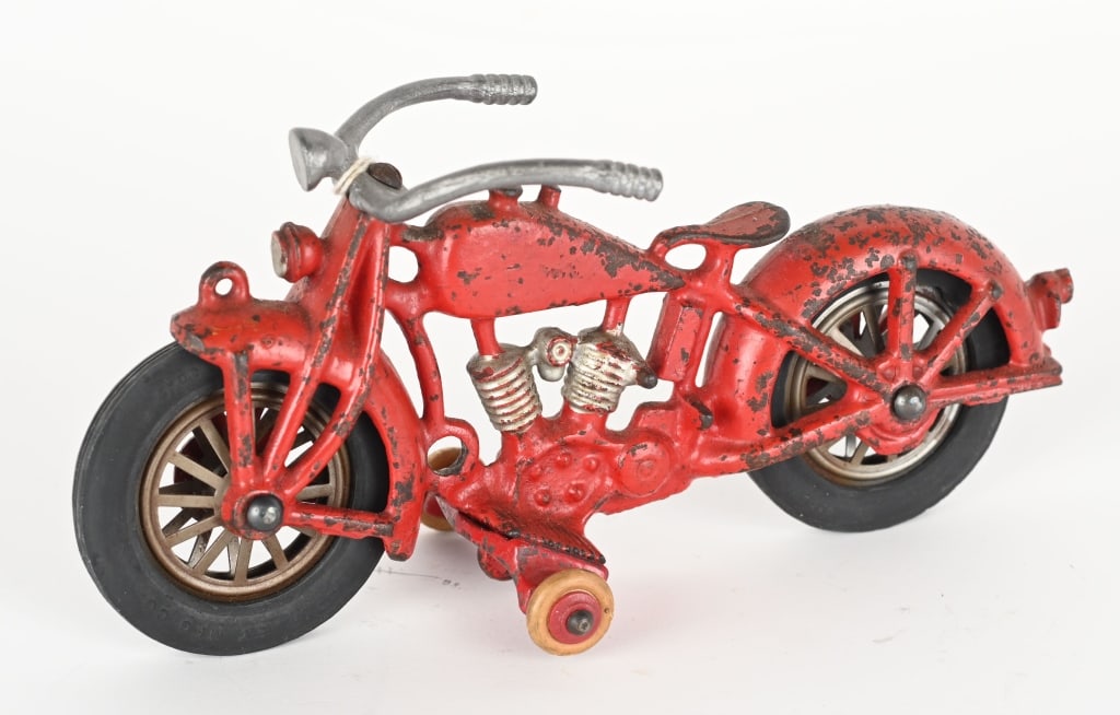 Hubley Cast Iron Solo Motorcycle Auction