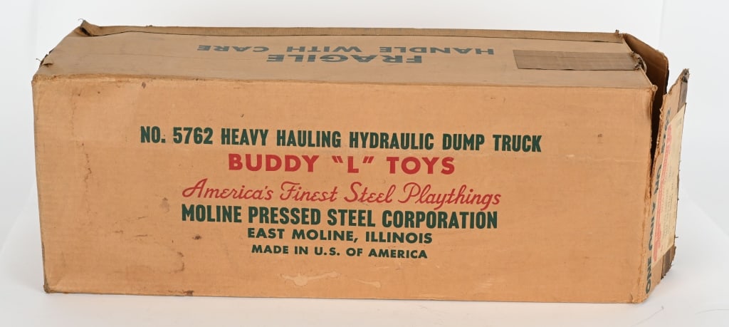 Buddy L Heavy Hauling Hydraulic Dump Truck Box Auction