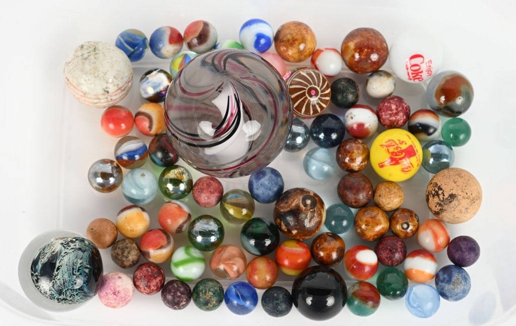 Lot Of Marbles Auction