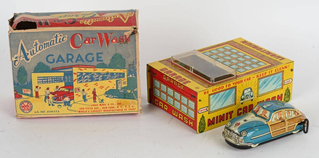 Marx Automatic Car Wash W/ Box Auction