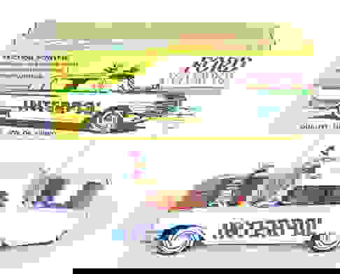 Ichiko Tin Friction Ford Interpol Car W/ Box Auction