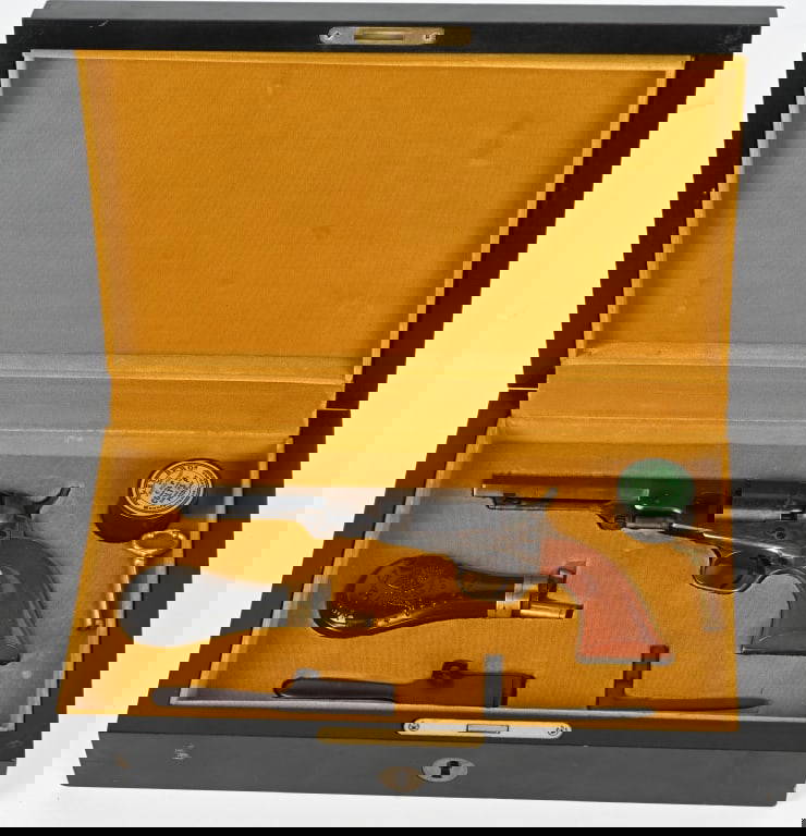 Cased Colt Pocket Navy Blackpowder Revolver Auction