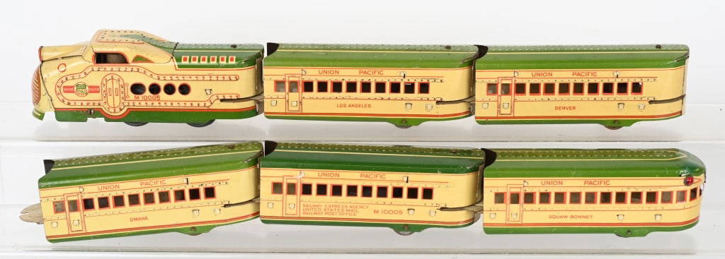 Marx Streamline Union Pacific Train Auction