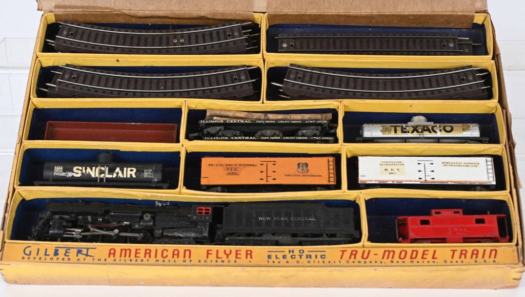 American Flyer Ho Tru Model Set W/ Box Auction